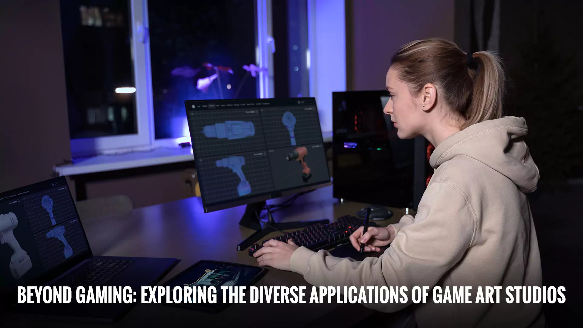 Beyond Gaming: Exploring the Diverse Applications of Game Art Studios – Zvky Design Studio
