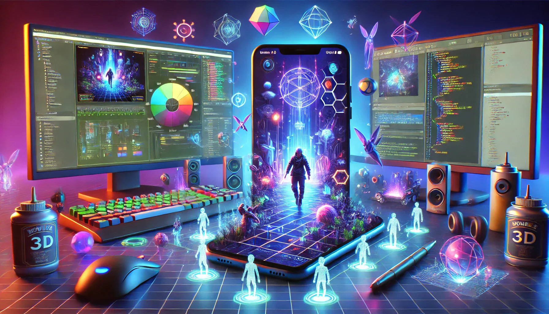 Mobile 3D Game Development: How to Create Stunning 3D Games for Smartp ...